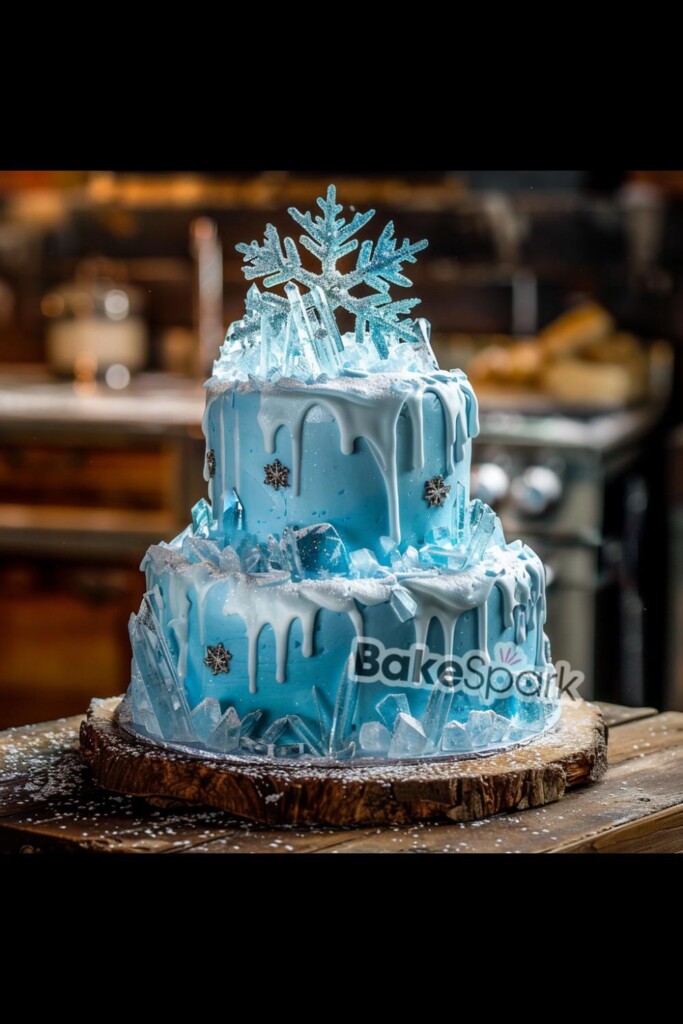 47 Blue Color Cake Design Ideas [GALLERY] - BakeSpark