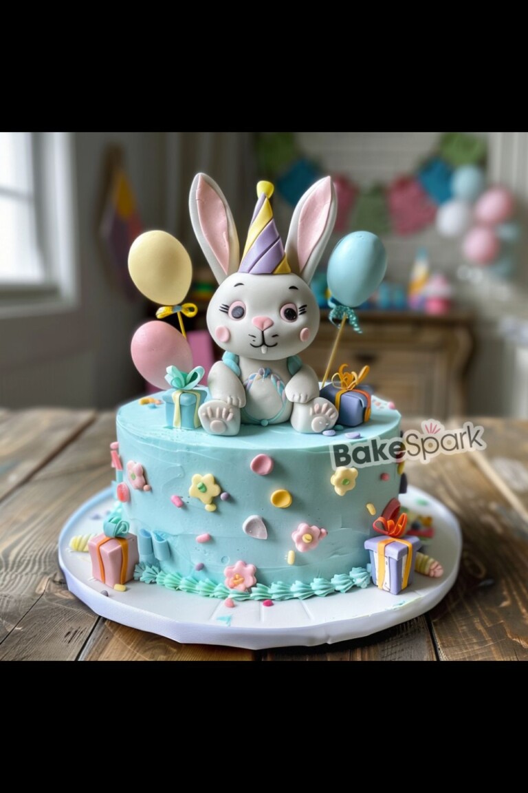 64 Bunny Cake Design Ideas [GALLERY] - BakeSpark