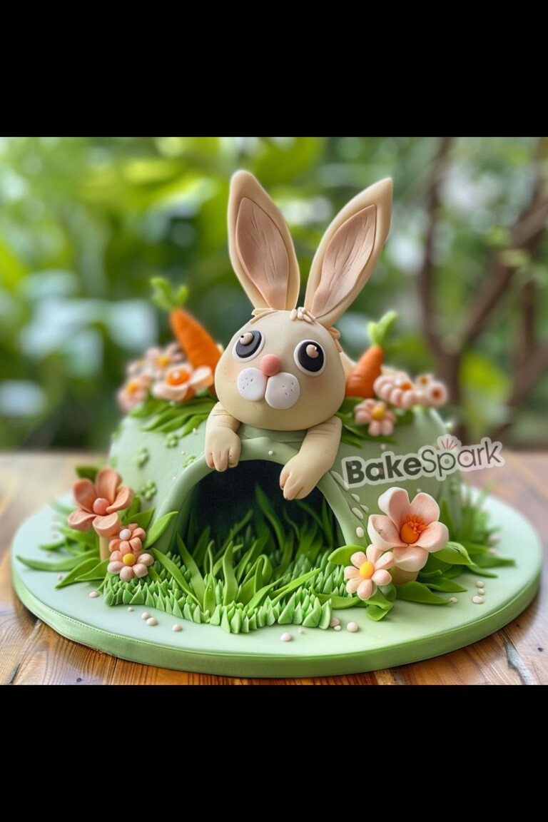 64 Bunny Cake Design Ideas [GALLERY] - BakeSpark