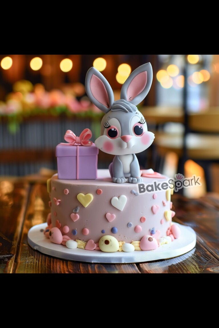 64 Bunny Cake Design Ideas [GALLERY] - BakeSpark