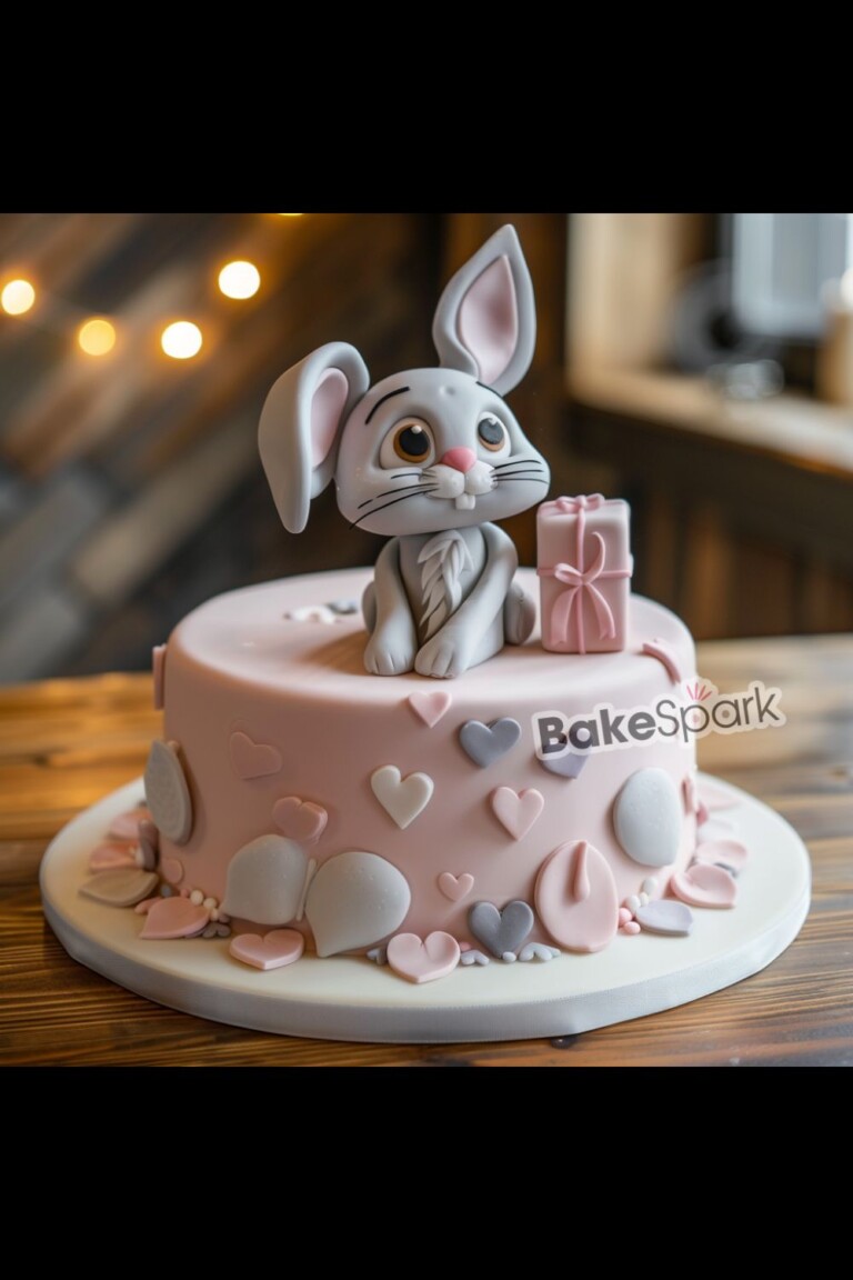 64 Bunny Cake Design Ideas [GALLERY] - BakeSpark