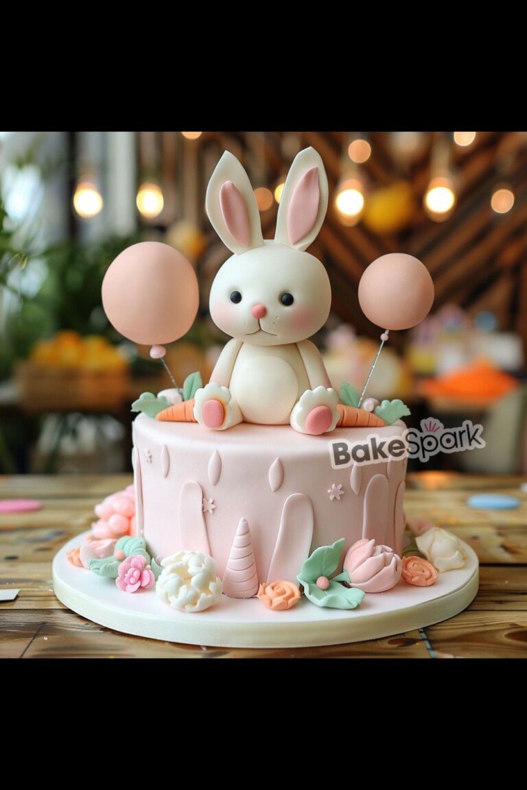 64 Bunny Cake Design Ideas [GALLERY] - BakeSpark