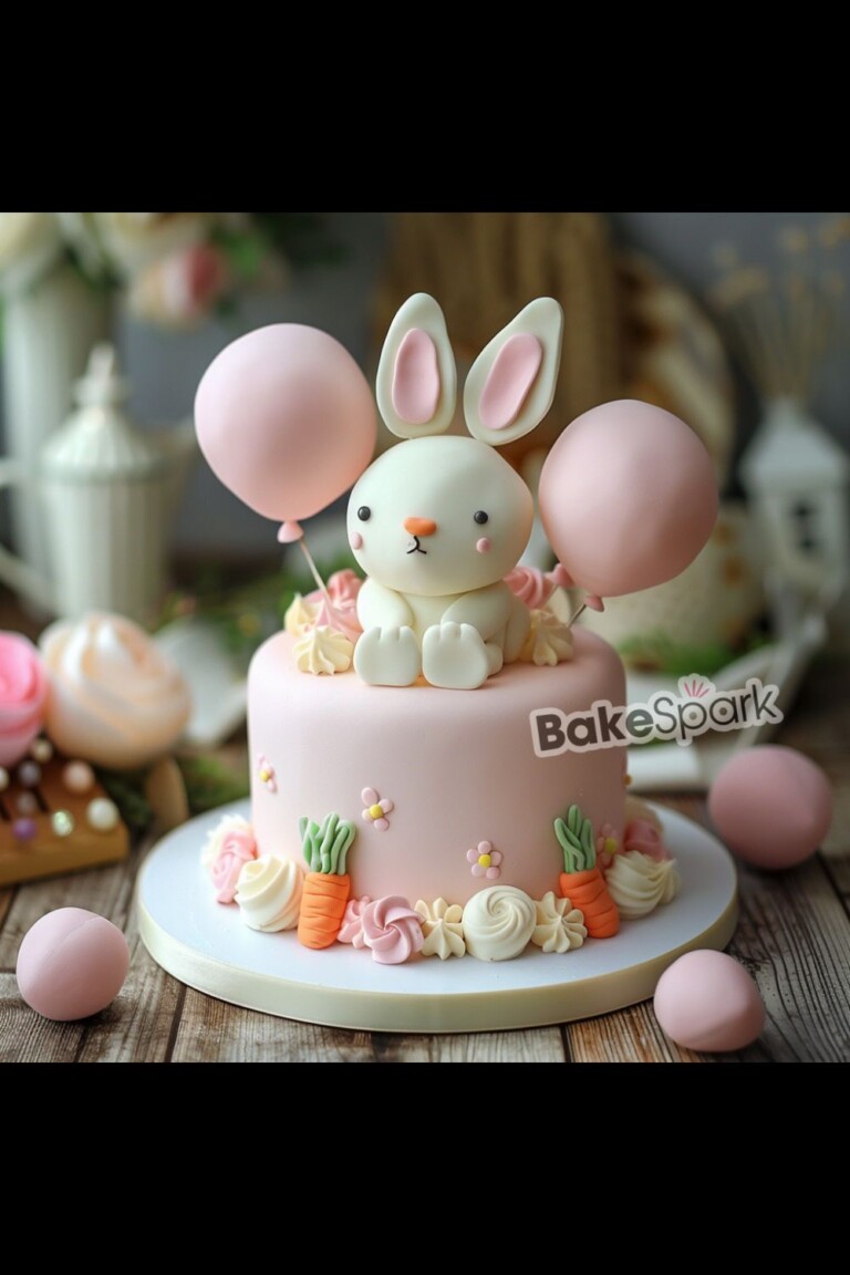 64 Bunny Cake Design Ideas [GALLERY] - BakeSpark