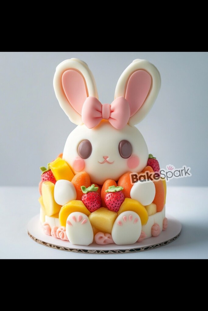 64 Bunny Cake Design Ideas [GALLERY] - BakeSpark