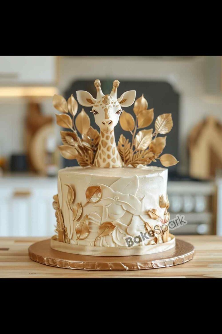 65 Giraffe Cake Design Ideas [GALLERY] - BakeSpark