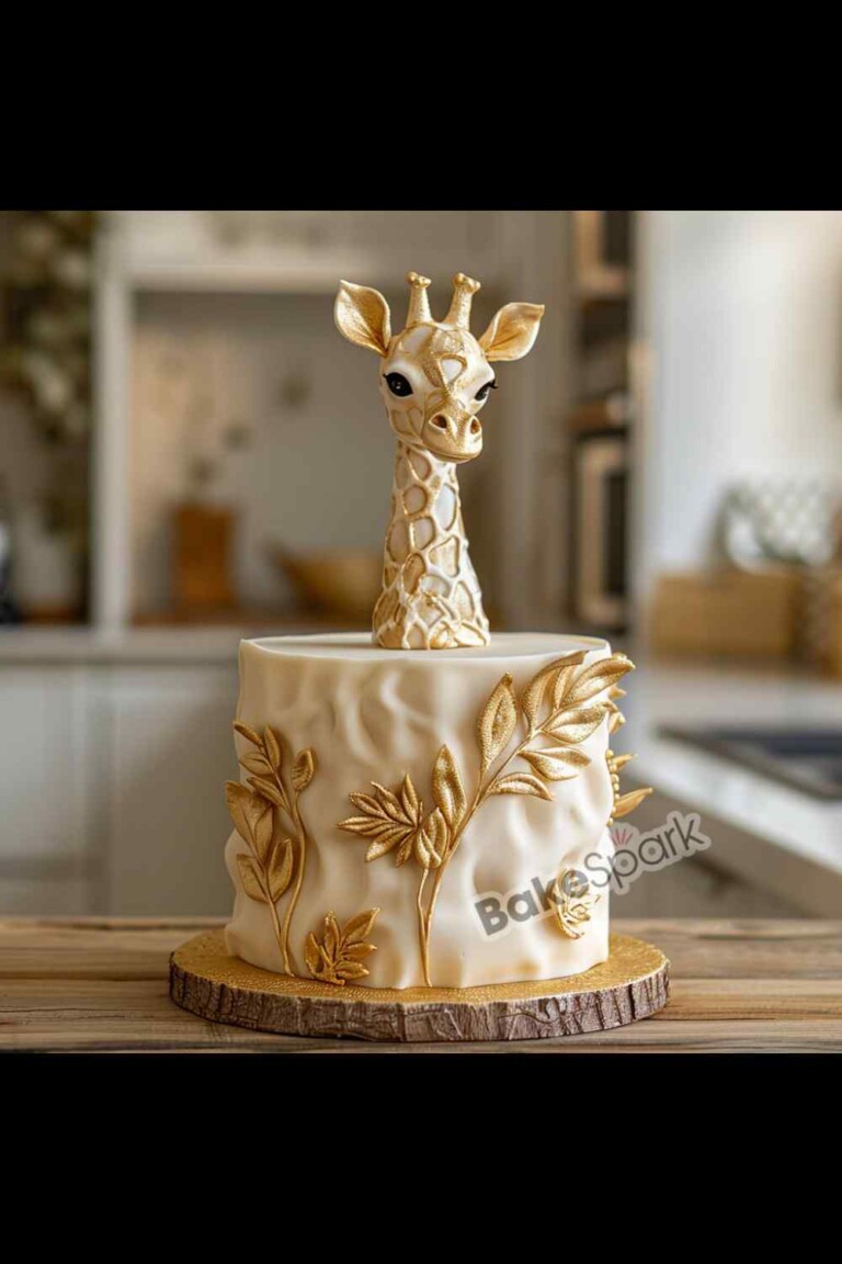 65 Giraffe Cake Design Ideas [GALLERY] - BakeSpark