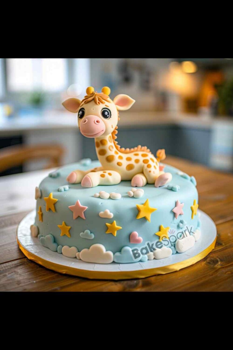 65 Giraffe Cake Design Ideas [GALLERY] - BakeSpark