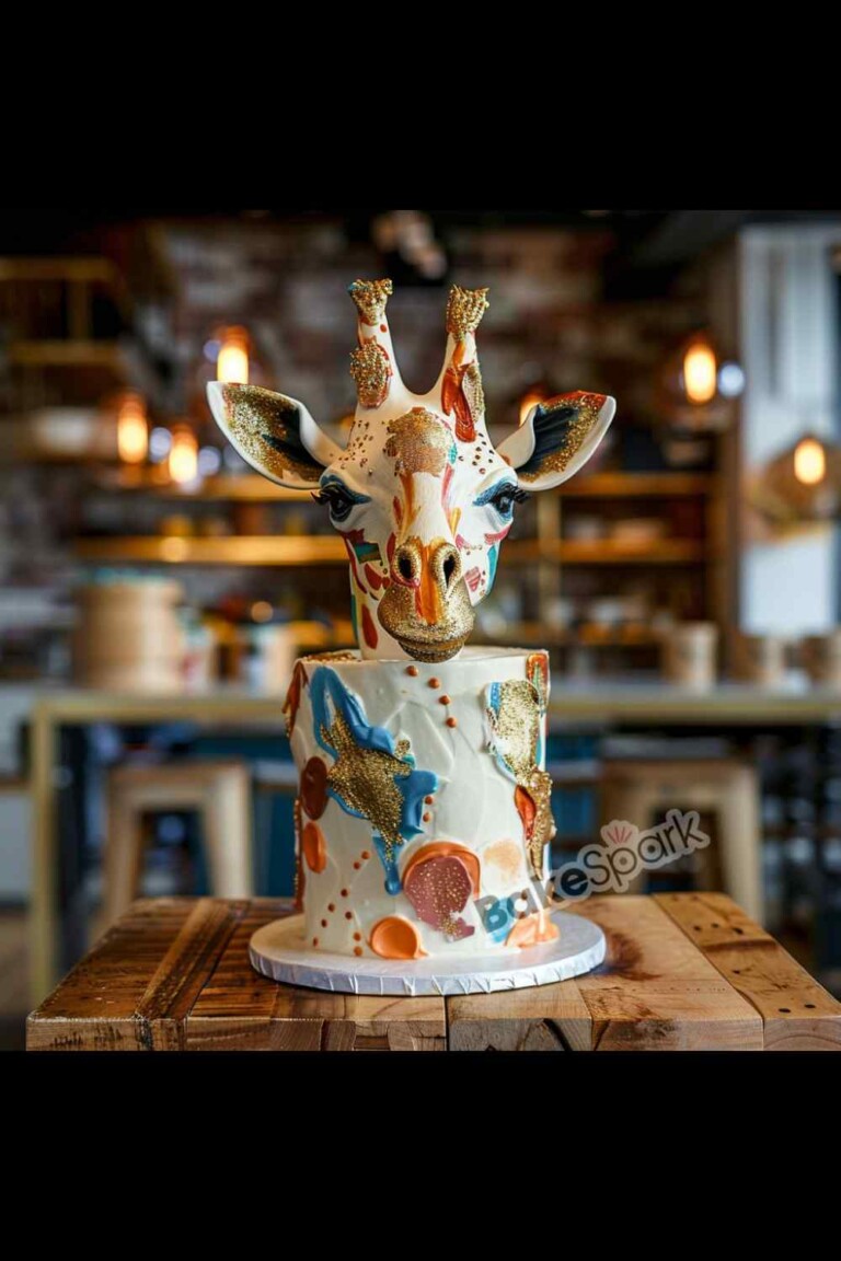 65 Giraffe Cake Design Ideas [GALLERY] - BakeSpark