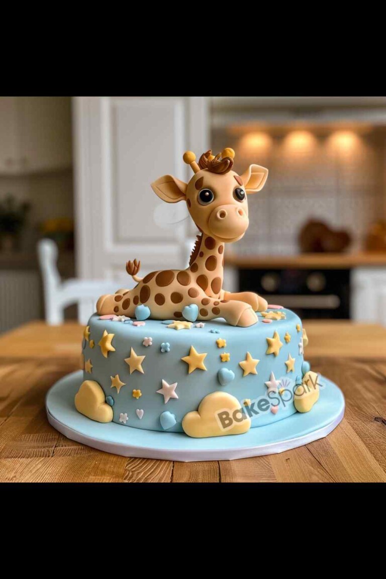 65 Giraffe Cake Design Ideas [GALLERY] - BakeSpark