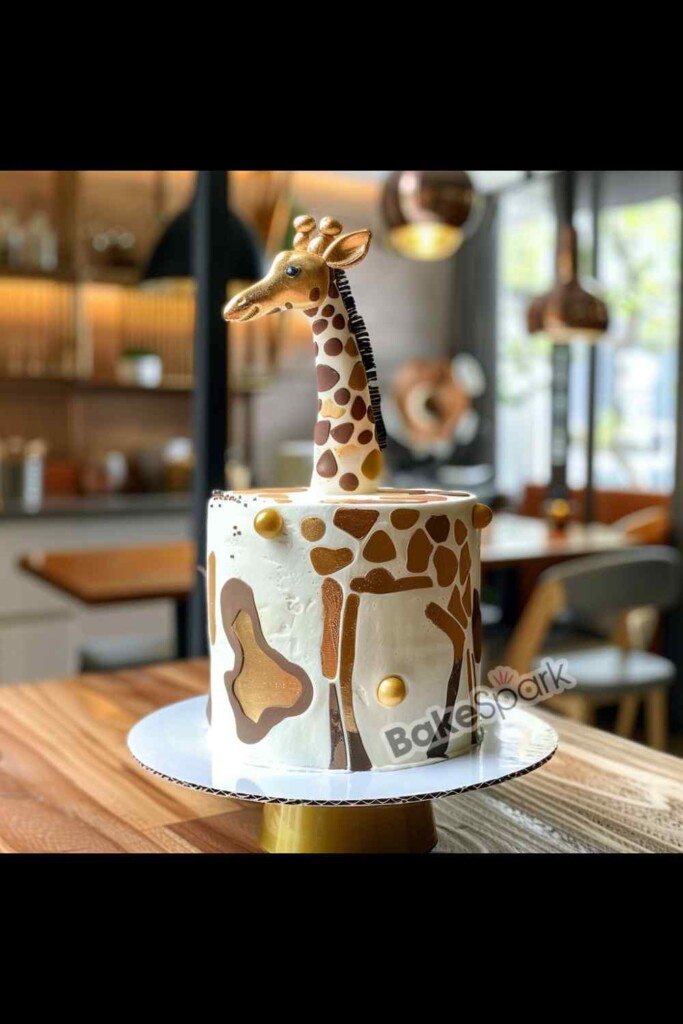 65 Giraffe Cake Design Ideas [GALLERY] - BakeSpark