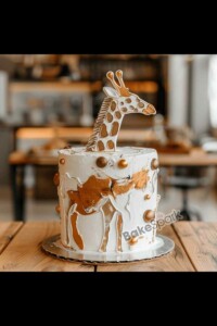 65 Giraffe Cake Design Ideas [GALLERY] - BakeSpark