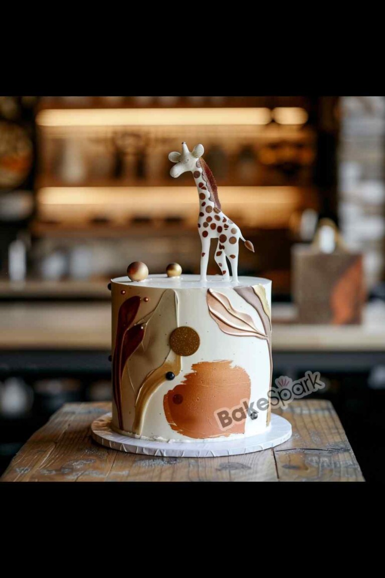 65 Giraffe Cake Design Ideas [GALLERY] - BakeSpark