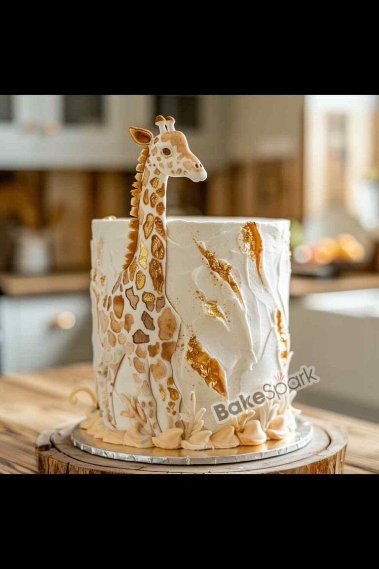 65 Giraffe Cake Design Ideas [GALLERY] - BakeSpark