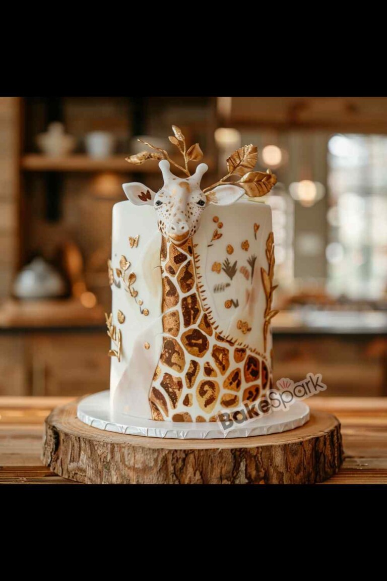 65 Giraffe Cake Design Ideas [GALLERY] - BakeSpark