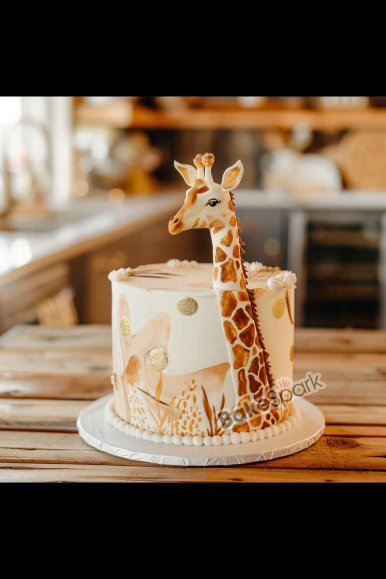 65 Giraffe Cake Design Ideas [GALLERY] - BakeSpark