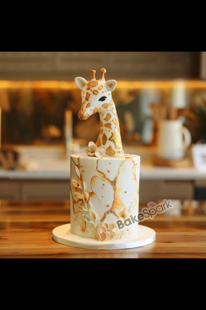 65 Giraffe Cake Design Ideas [GALLERY] - BakeSpark