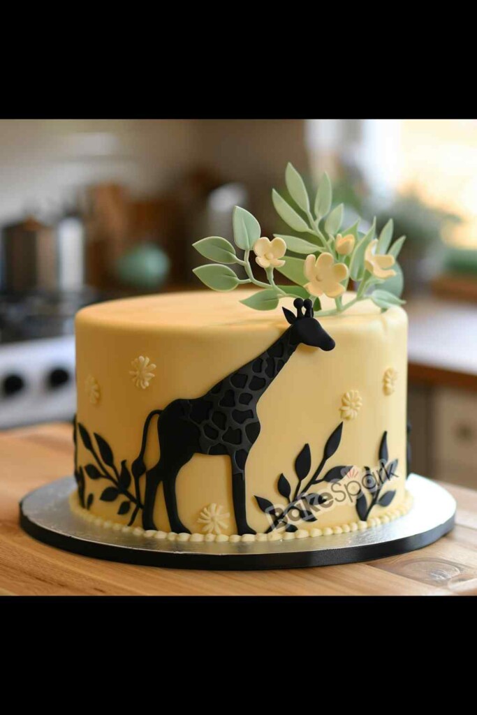 65 Giraffe Cake Design Ideas [GALLERY] - BakeSpark
