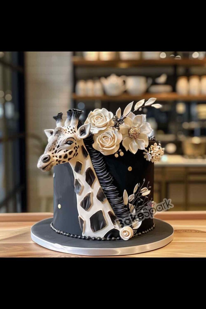 65 Giraffe Cake Design Ideas [GALLERY] - BakeSpark