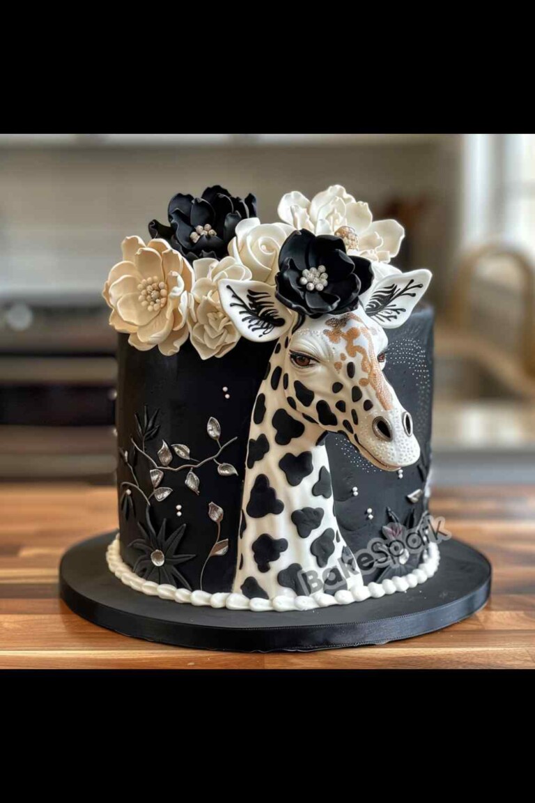 65 Giraffe Cake Design Ideas [GALLERY] - BakeSpark