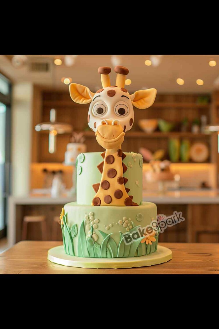 65 Giraffe Cake Design Ideas [GALLERY] - BakeSpark