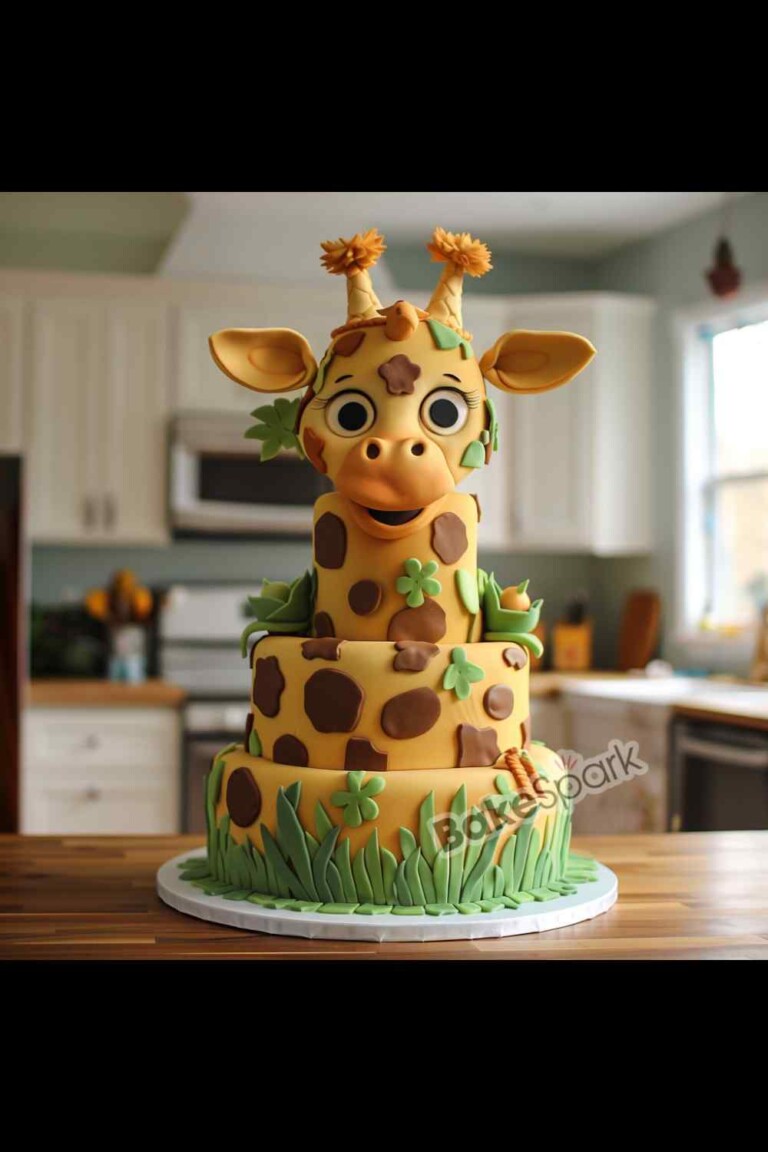 65 Giraffe Cake Design Ideas [GALLERY] - BakeSpark