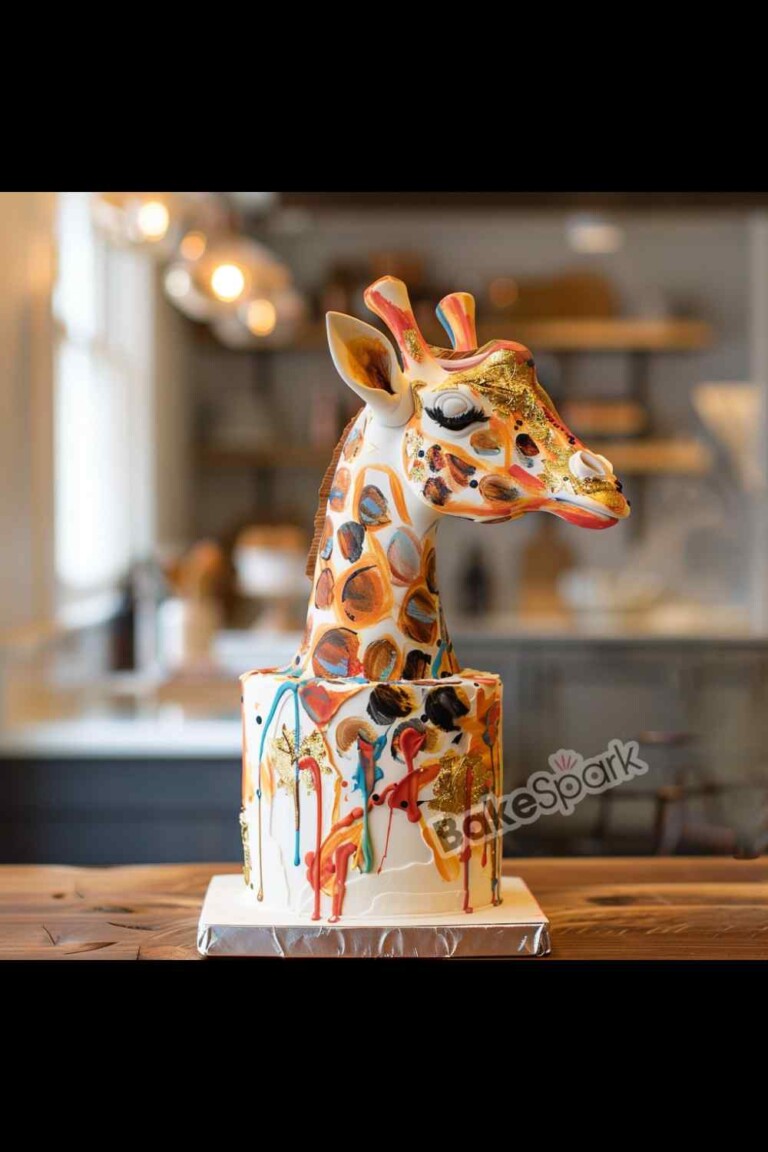 65 Giraffe Cake Design Ideas [GALLERY] - BakeSpark