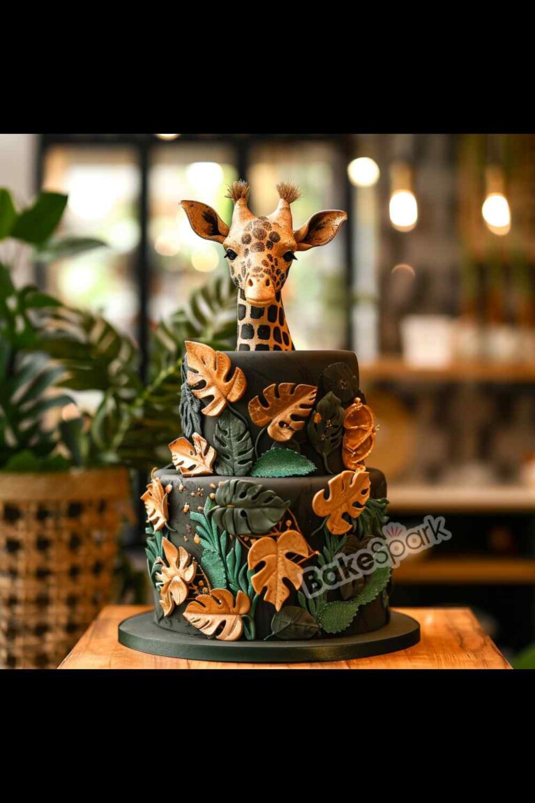 65 Giraffe Cake Design Ideas [GALLERY] - BakeSpark