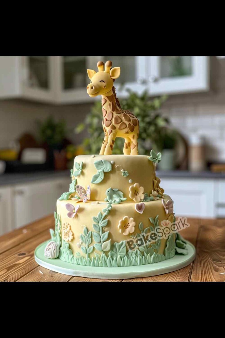 65 Giraffe Cake Design Ideas [GALLERY] - BakeSpark