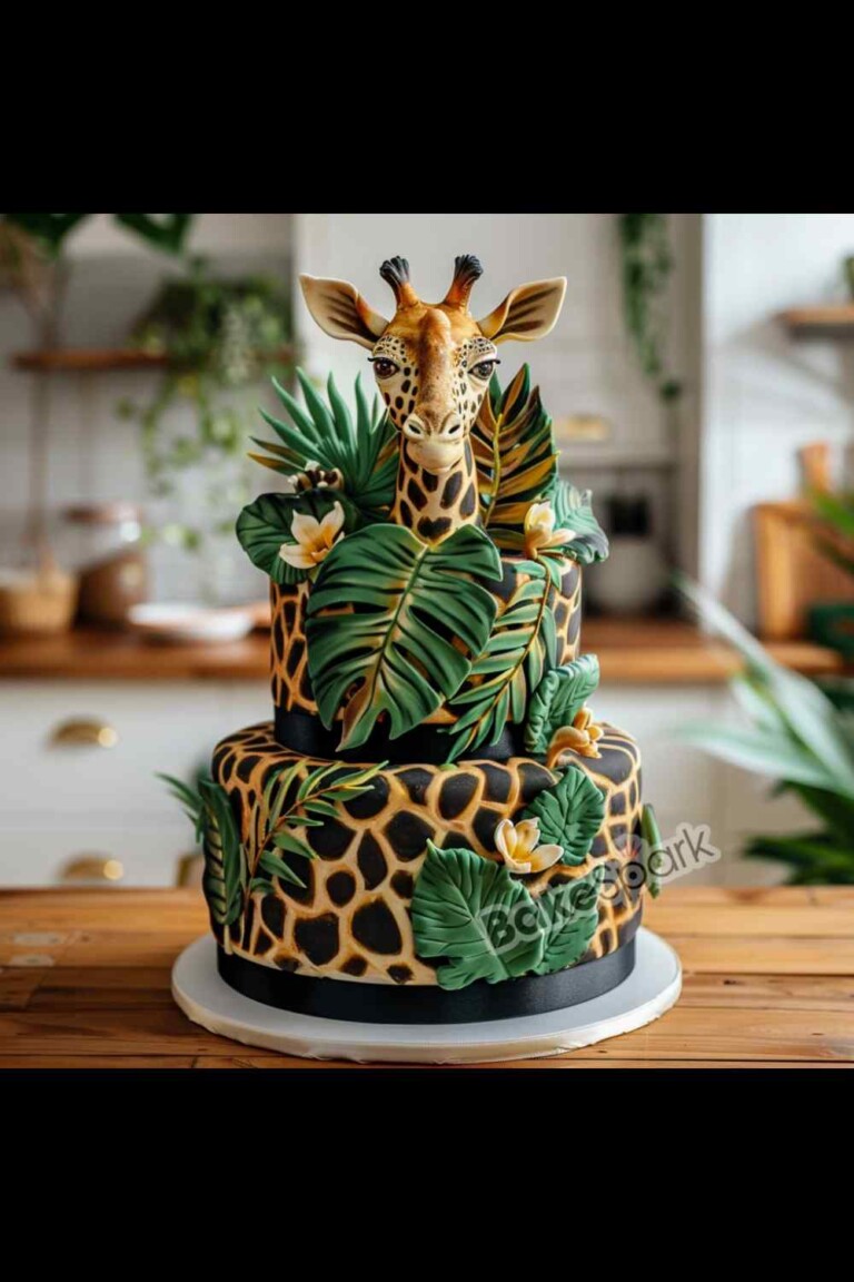 65 Giraffe Cake Design Ideas [GALLERY] - BakeSpark