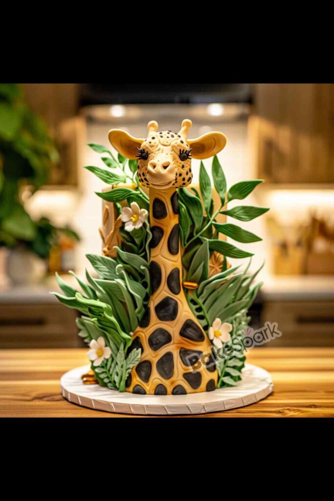 65 Giraffe Cake Design Ideas [GALLERY] - BakeSpark