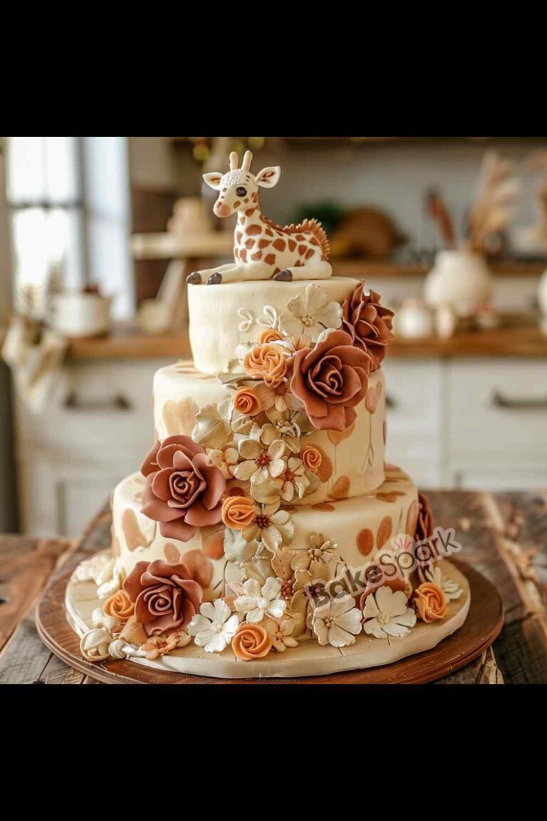 65 Giraffe Cake Design Ideas [GALLERY] - BakeSpark