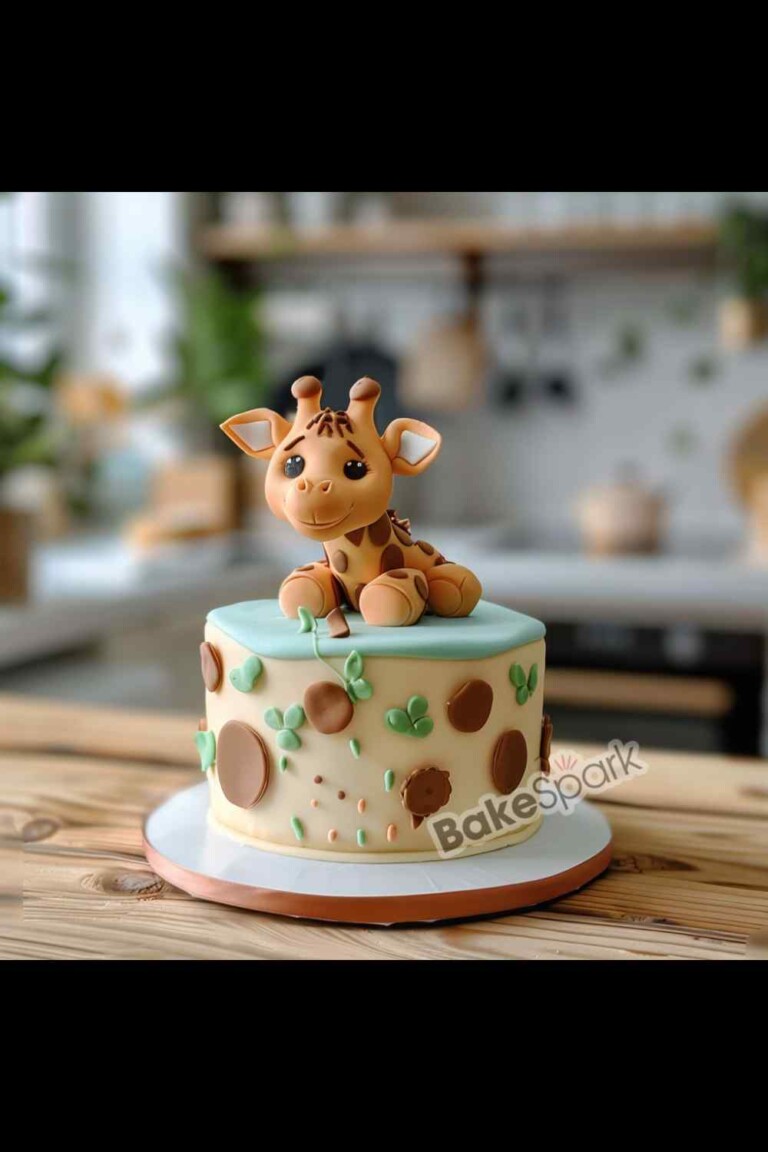 65 Giraffe Cake Design Ideas [GALLERY] - BakeSpark