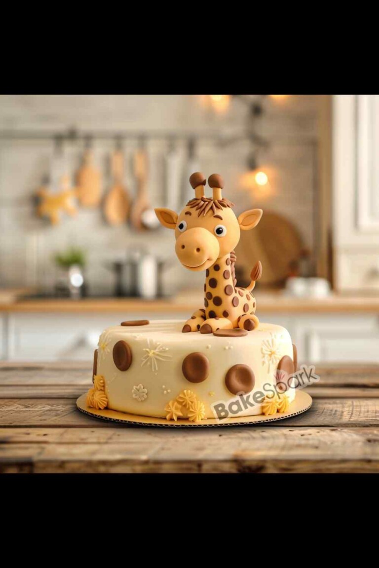 65 Giraffe Cake Design Ideas [GALLERY] - BakeSpark