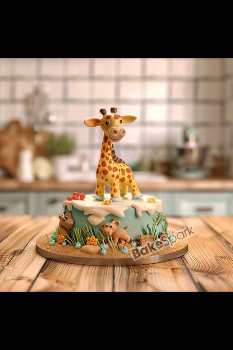 65 Giraffe Cake Design Ideas [GALLERY] - BakeSpark