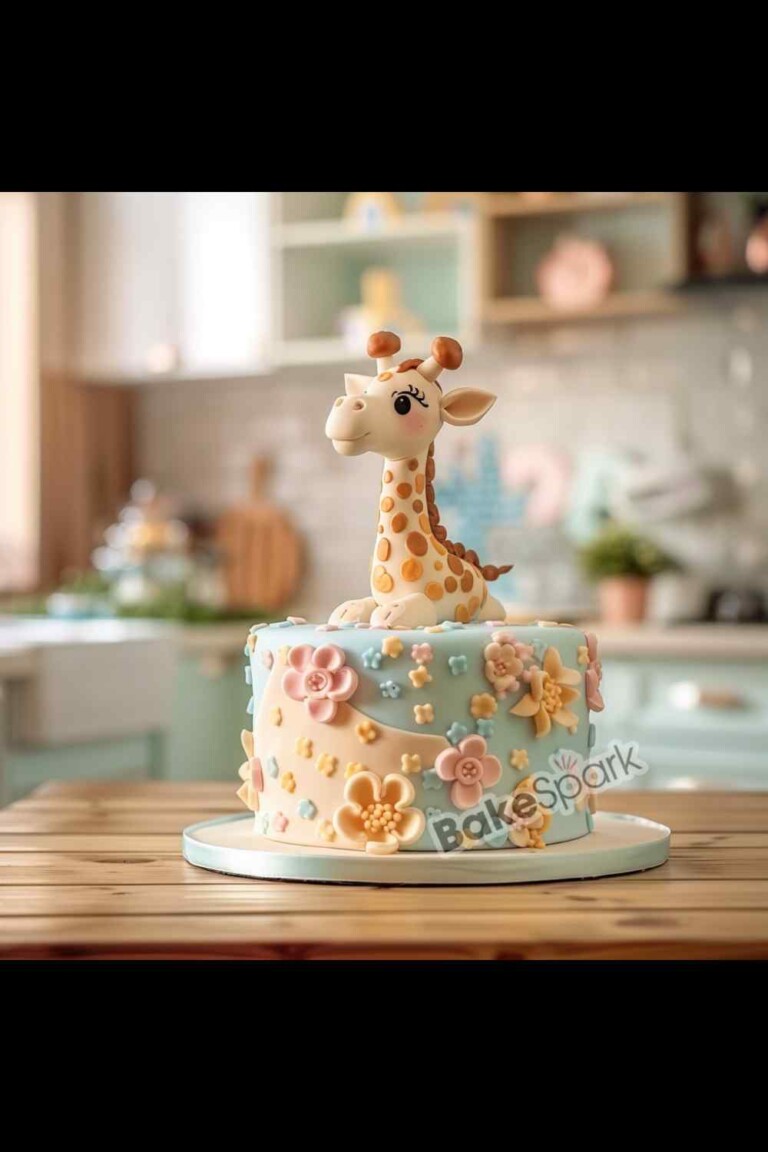 65 Giraffe Cake Design Ideas [GALLERY] - BakeSpark