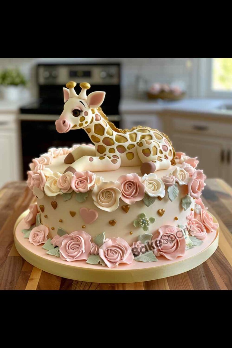 65 Giraffe Cake Design Ideas [GALLERY] - BakeSpark