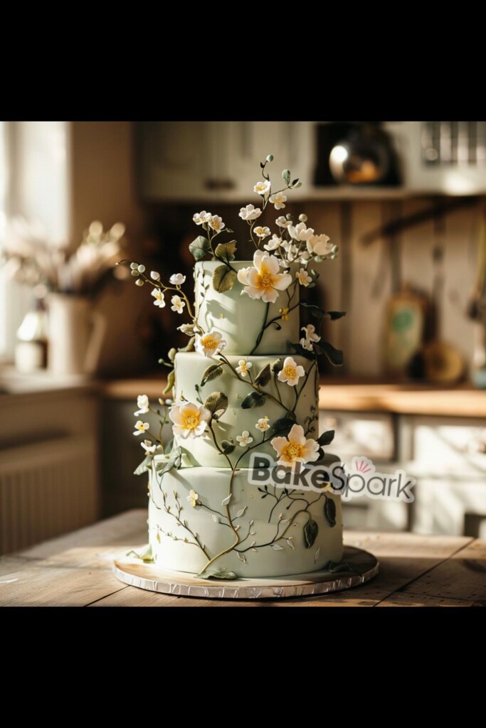 43 Green Cake Design Ideas [GALLERY] - BakeSpark