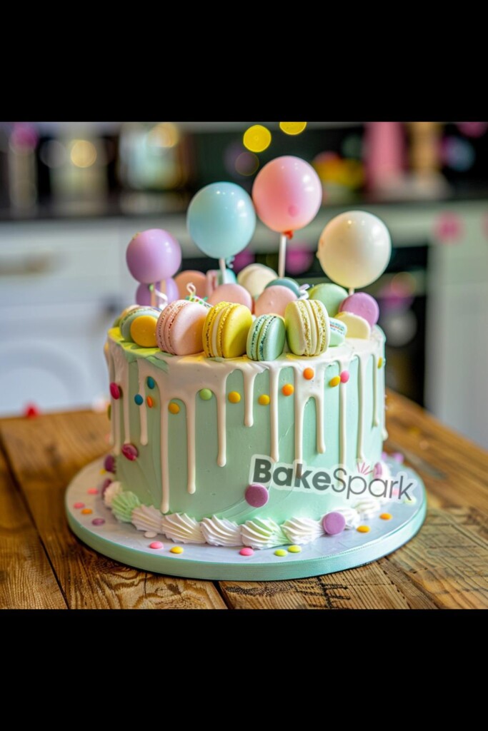 43 Green Cake Design Ideas [GALLERY] - BakeSpark