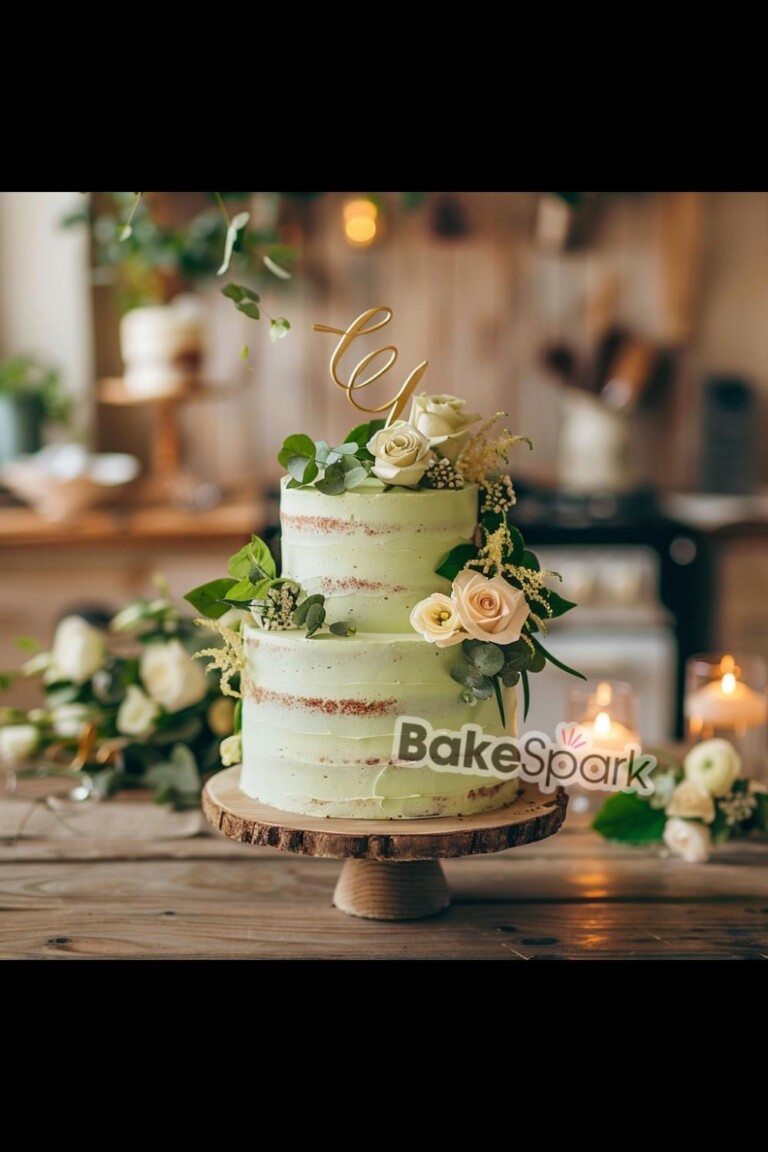 43 Green Cake Design Ideas [GALLERY] - BakeSpark