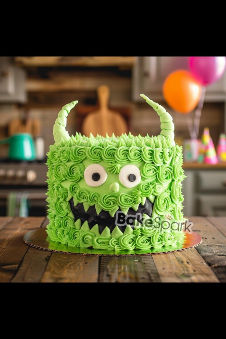 43 Green Cake Design Ideas [GALLERY] - BakeSpark