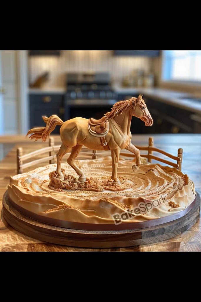59 Horse Cake Design Ideas [GALLERY] - BakeSpark