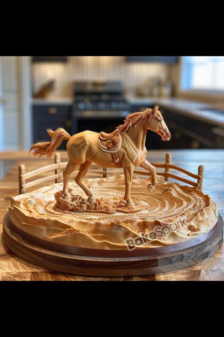 59 Horse Cake Design Ideas [GALLERY] - BakeSpark