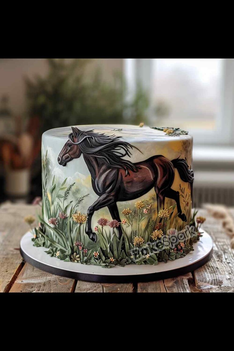 59 Horse Cake Design Ideas [GALLERY] - BakeSpark