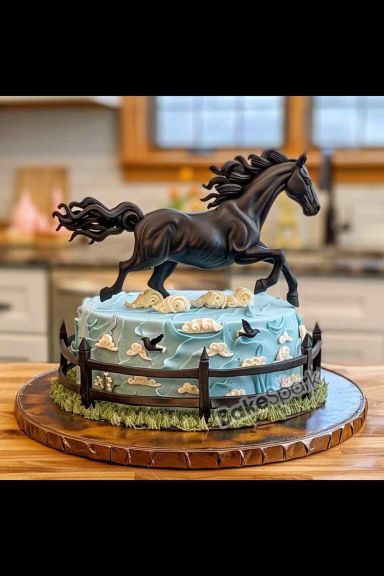 59 Horse Cake Design Ideas [GALLERY] - BakeSpark