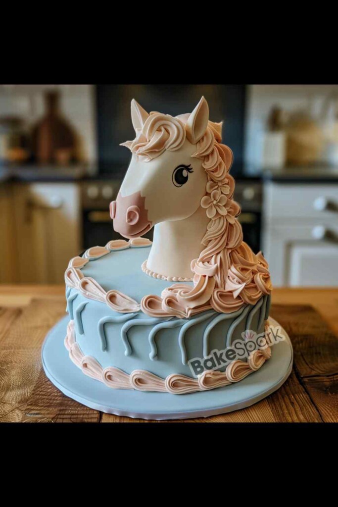 59 Horse Cake Design Ideas [GALLERY] - BakeSpark