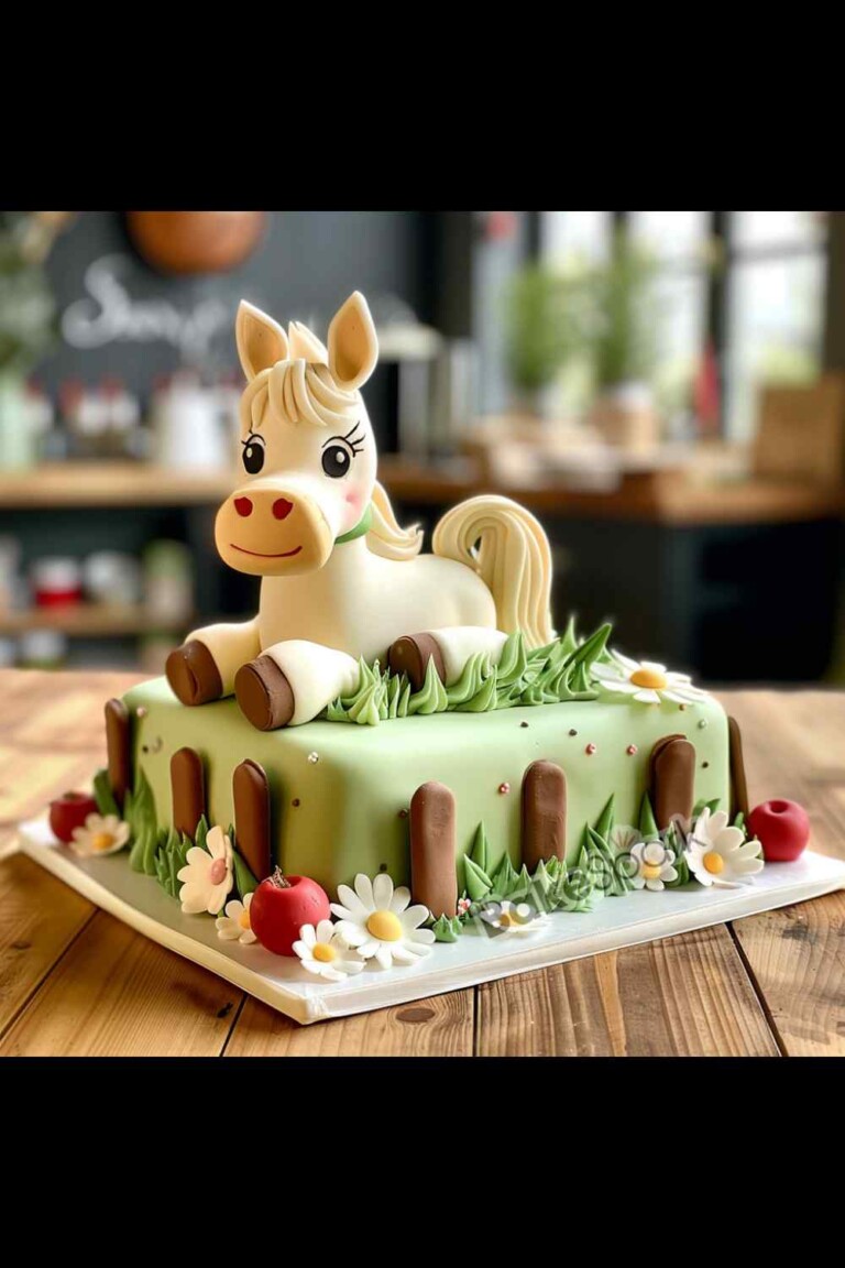59 Horse Cake Design Ideas [GALLERY] - BakeSpark