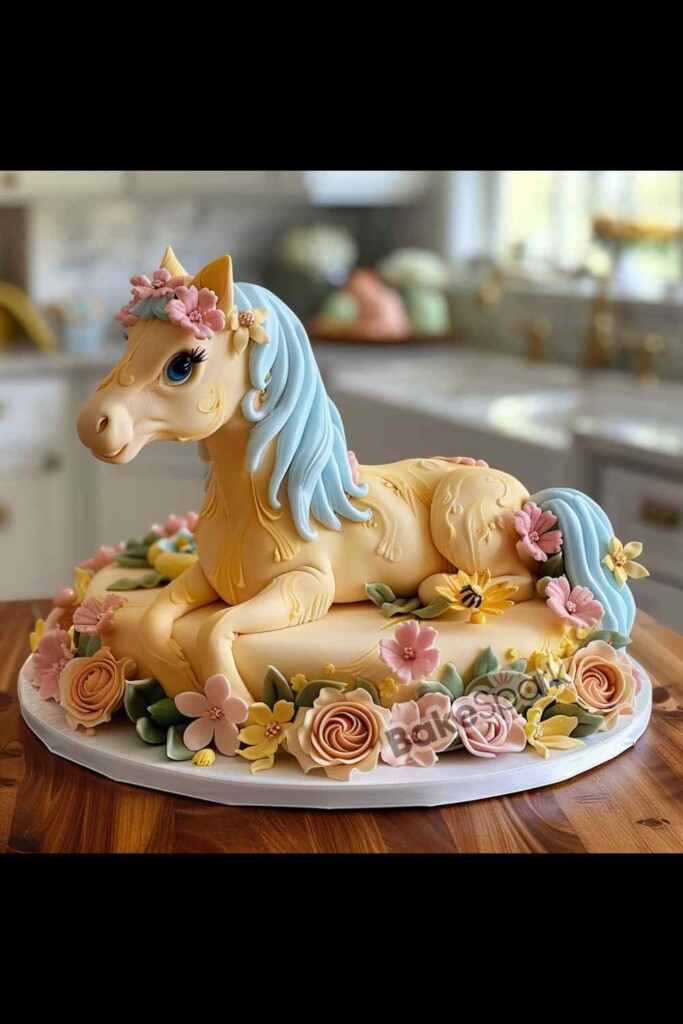 59 Horse Cake Design Ideas [GALLERY] - BakeSpark