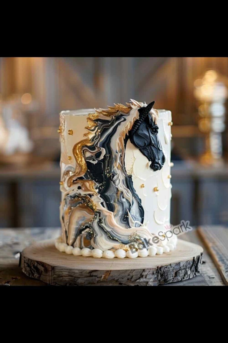 59 Horse Cake Design Ideas [GALLERY] - BakeSpark