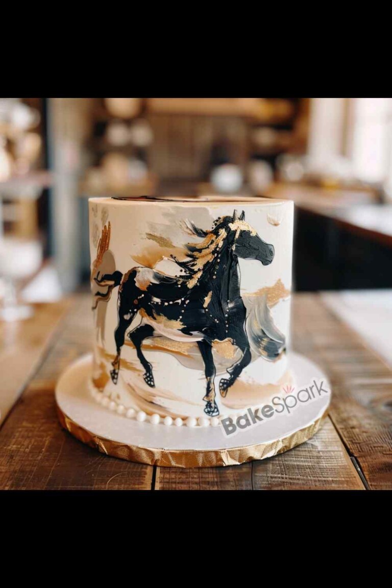 59 Horse Cake Design Ideas [GALLERY] - BakeSpark