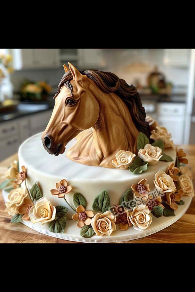 59 Horse Cake Design Ideas [GALLERY] - BakeSpark